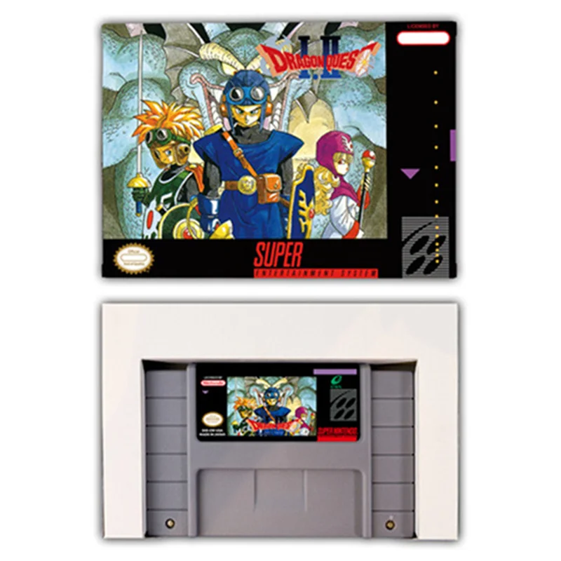 Dragon-Quest-I-II-RPG-game-Card-for-SNES-EUR-PAL-USA-NTSC-16bit-Game ...