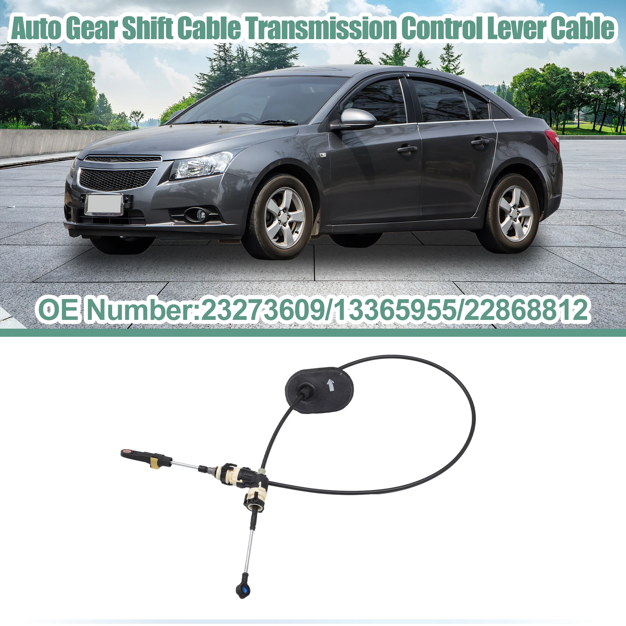 X Autohaux Gear Shift Cable Transmission Control Lever Cable Fit for ...