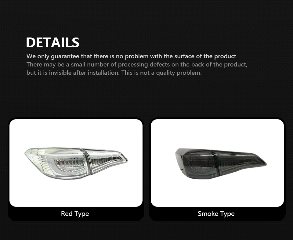 Car Lights for Toyota Vios LED Tail Light 2018-2023 Rear Lamp Vios DRL ...