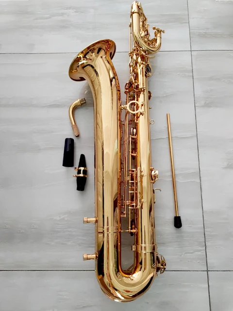 Bass Saxophone Instrument