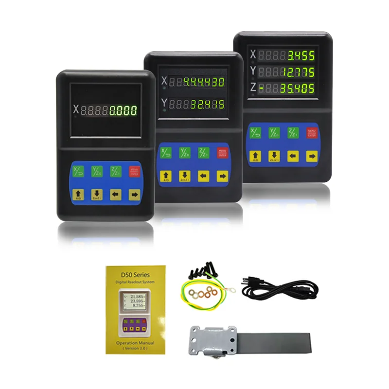 Mini Size LED Sreen DRO 1/2/3 Axis Digital Readout/Digital Display ...