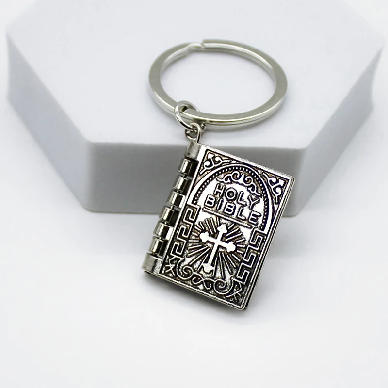 Mini-Bible-Keychains-English-HOLY-BIBLE-Religious-Christian-Jesus-Cross ...