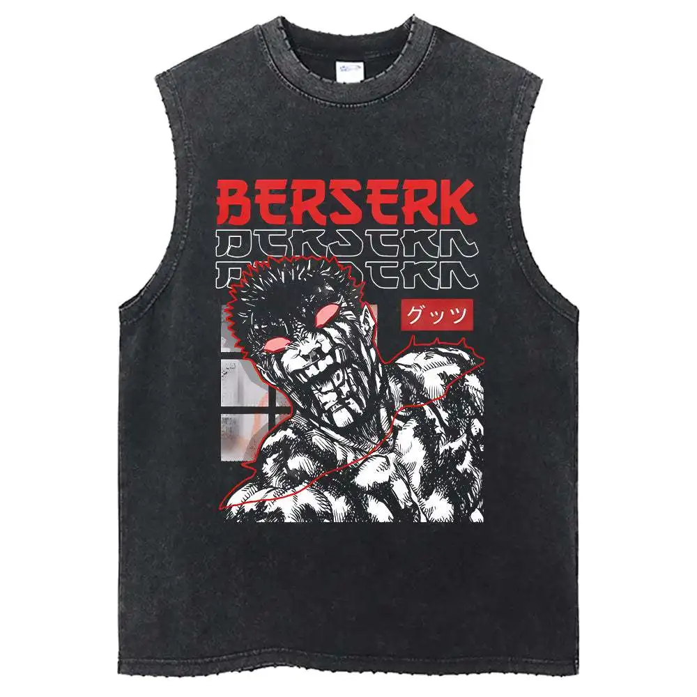 Berserk-Anime-Print-2024-New-Vest-Summer-Cotton-Vest-Men-s-Washed-Retro ...