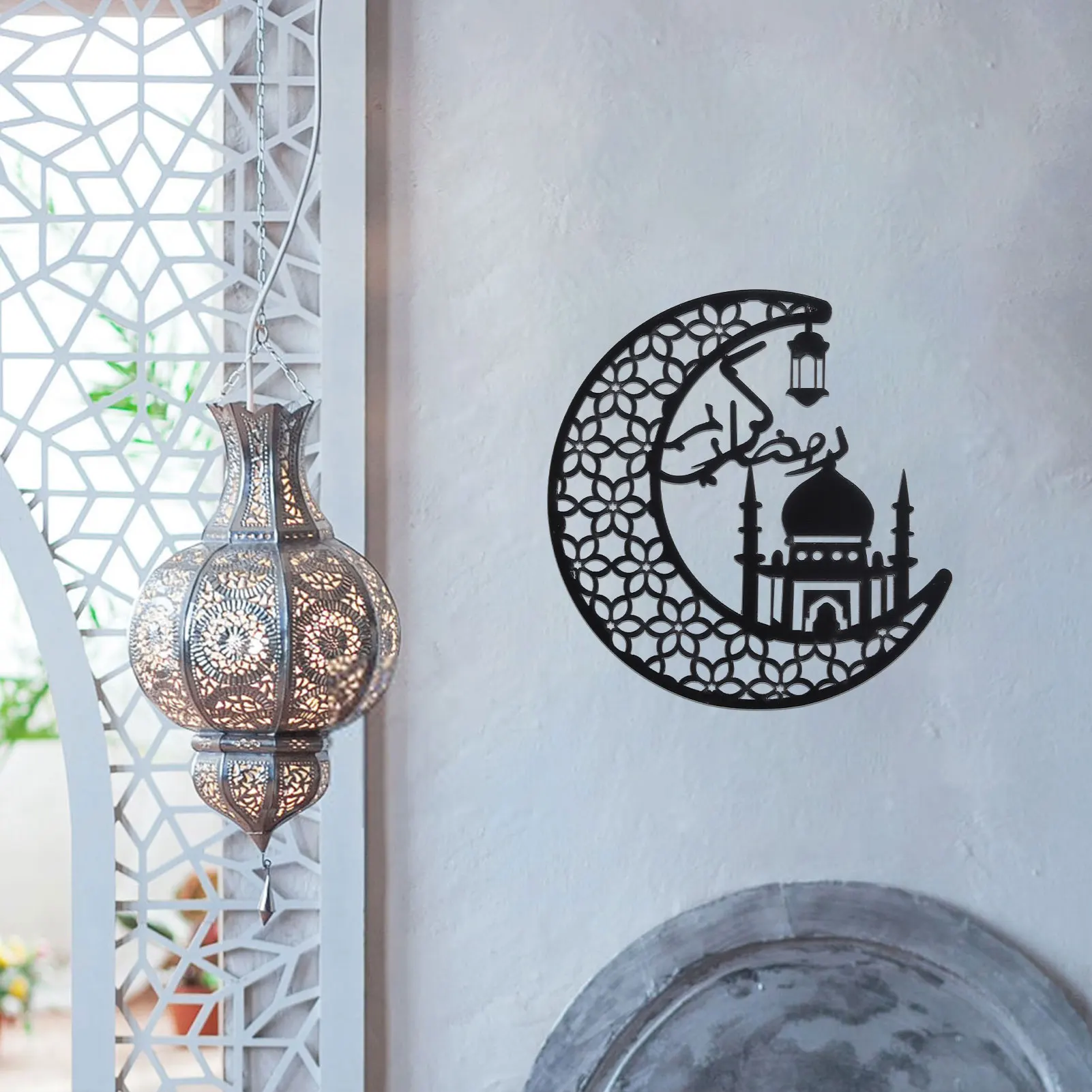 Islamic Muslim Wall Decor Stickersacrylic Eid Mubarak Ramadan ...