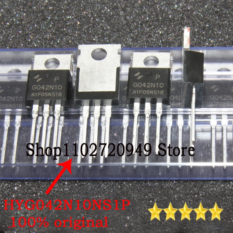 10-50PCS-G042N10-HYG042N10NS1P-TO-220-Transistor-de-efeito-de-campo ...