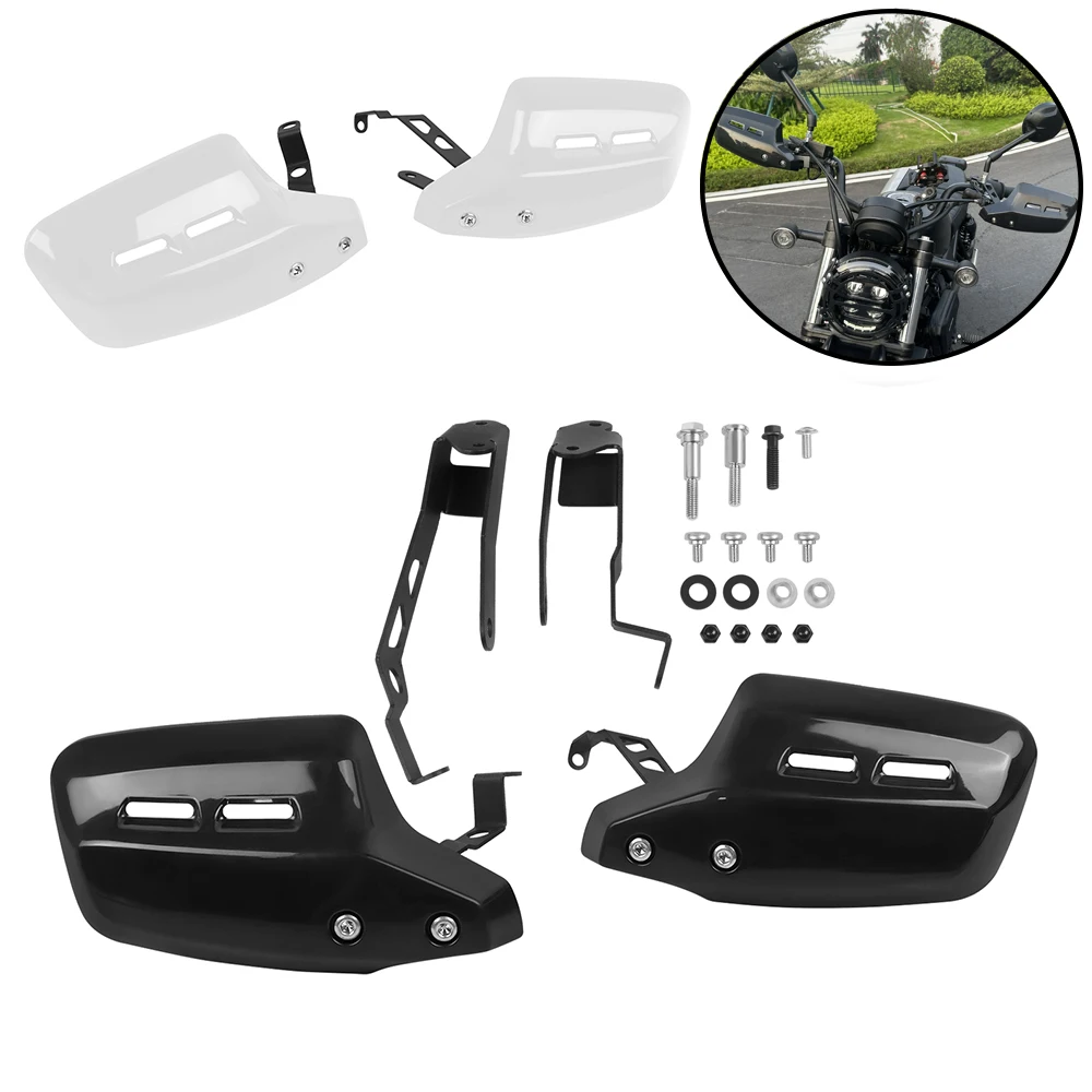 Motorcycle-Accessories-Handguard-Shield-Hand-Guard-Protector-Windshield ...