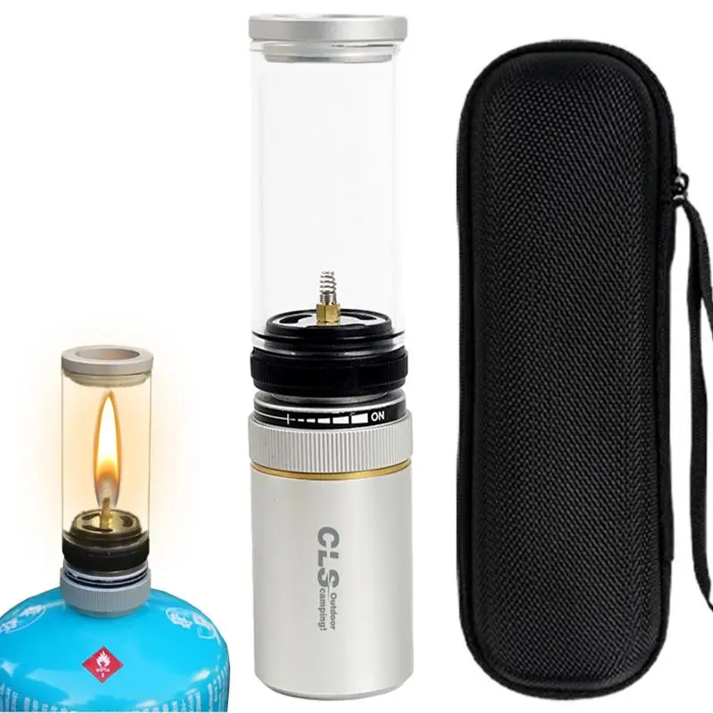Portable Candlelight Lamp Mini Windproof Candle Lamp Gas Burner Stove ...