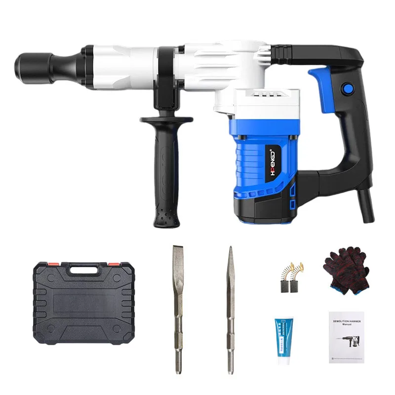 220V 110V 1200W Heavy Duty Electric Hammer Electric Pick Impact Drill ...