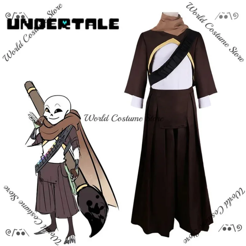 Game Anime Undertale ink Sans Cosplay Costume Full Set Sans Halloween ...