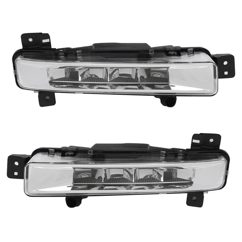 1Pair Car Daytime Running Lamp Front Bumper LED Fog Light for BMW G30 ...