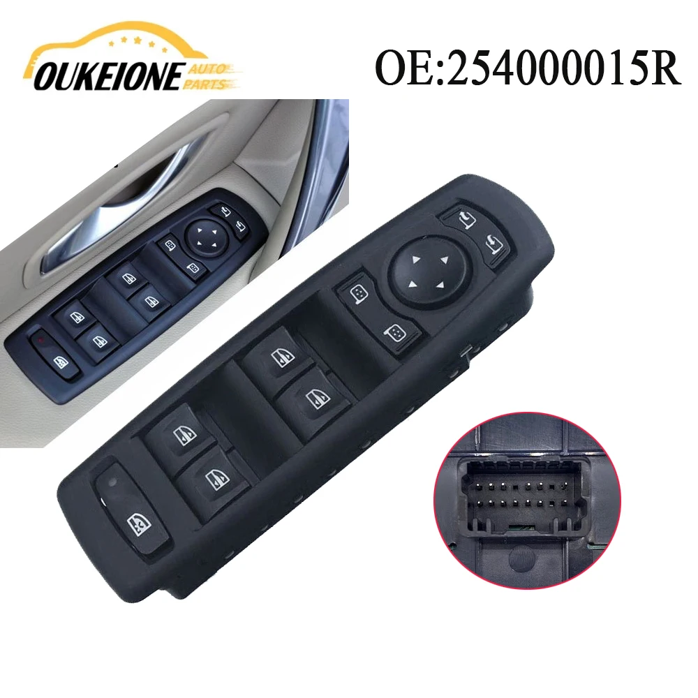 Power-Master-Window-Control-Switch-for-Renault-Laguna-3-Megane-3 ...