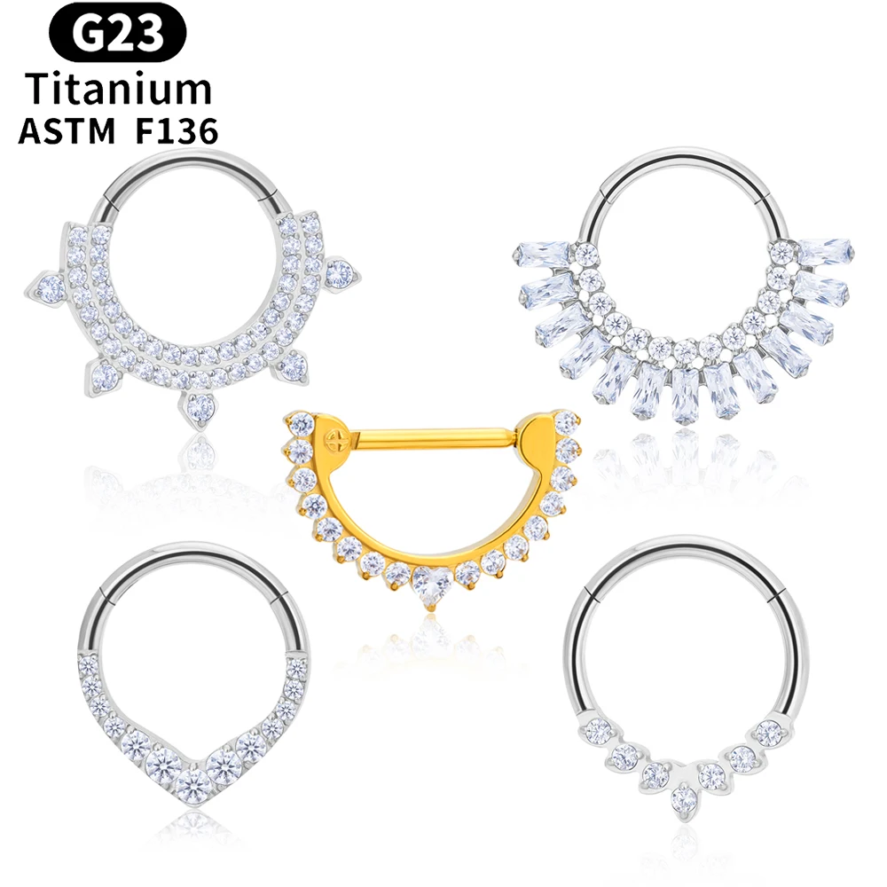 G23-Titanium-Round-Nose-Ring-Septum-Clicker-Hinged-Segment-CZ-Nipple ...