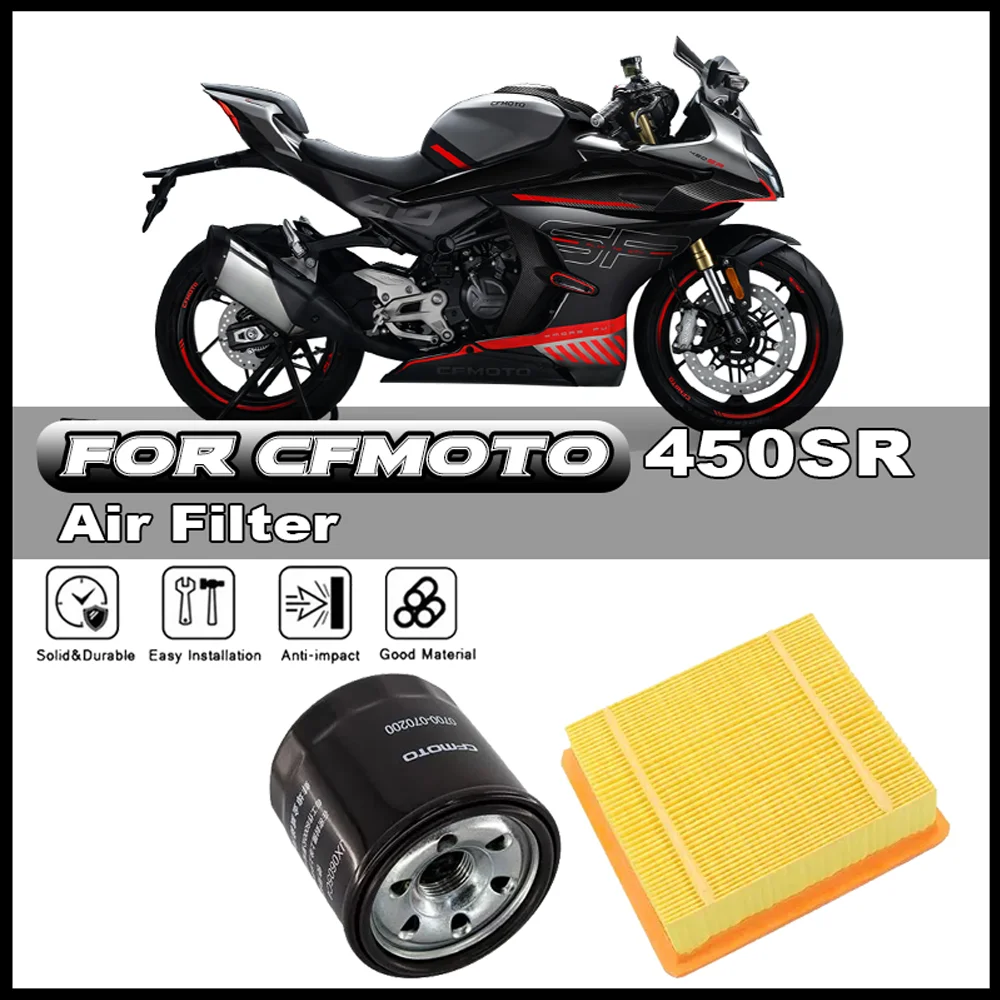 For CFMOTO 450SR 450SRS 450NK 450CLC 450MT Motorcycle Air Grid Oil ...