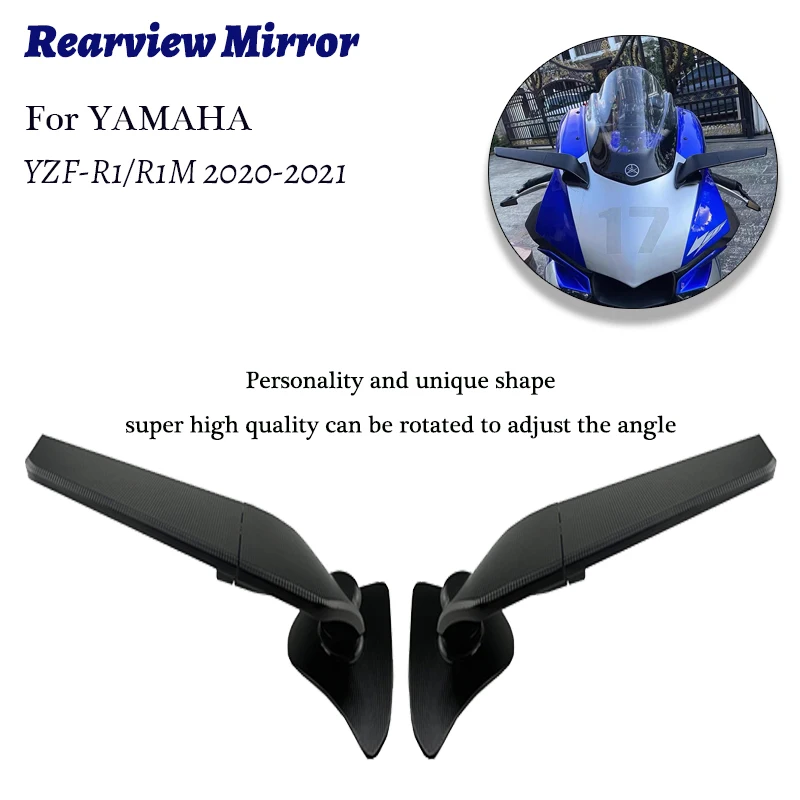 MTKRACING For YAMAHA YZFR1 YZF R1 YZF R1 R1M 2020 2021 Rearview Mirrors ...