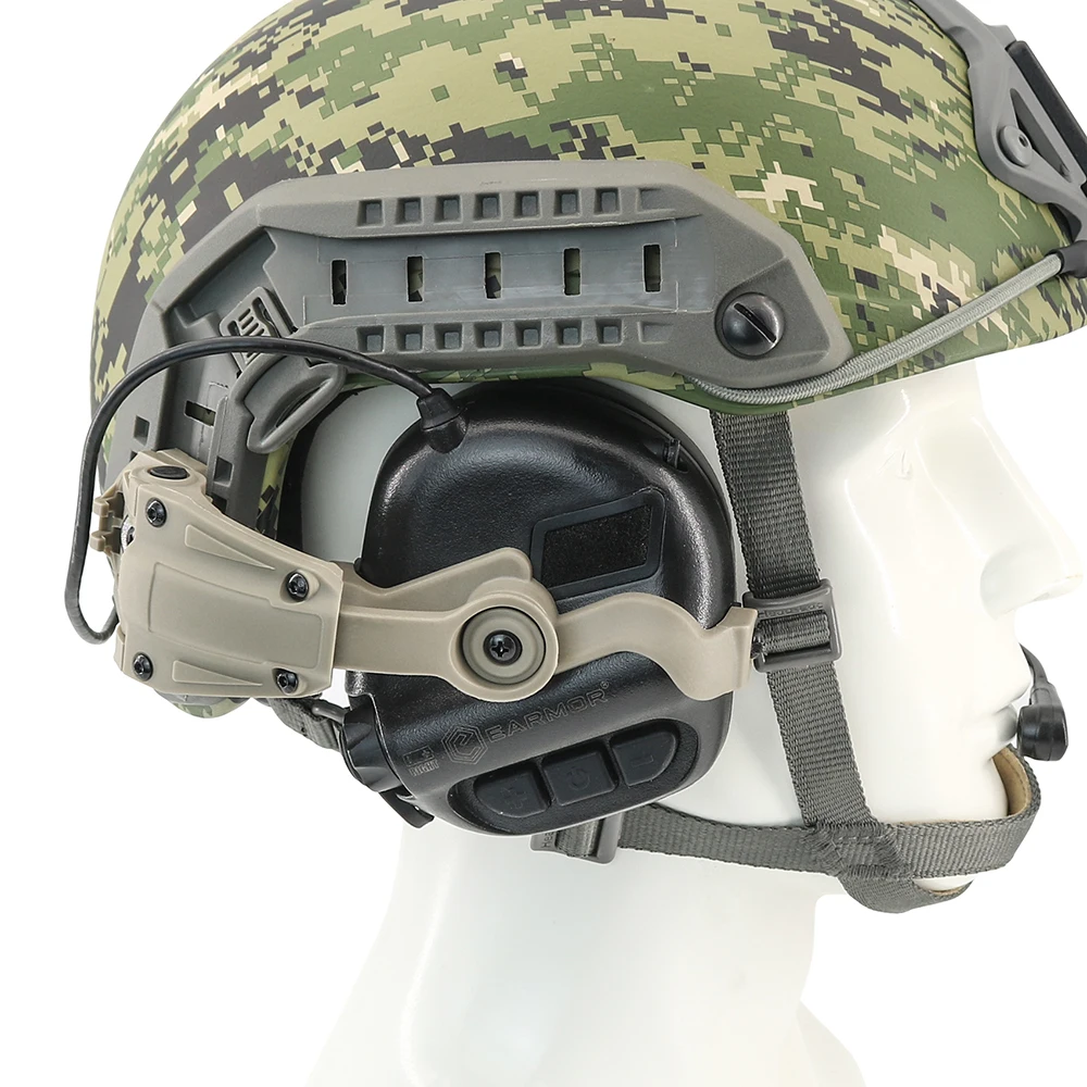 Taktikai Fejhallgató M32 Zajcsökkentő Fülvédő Íves Sín Adapter Az ...