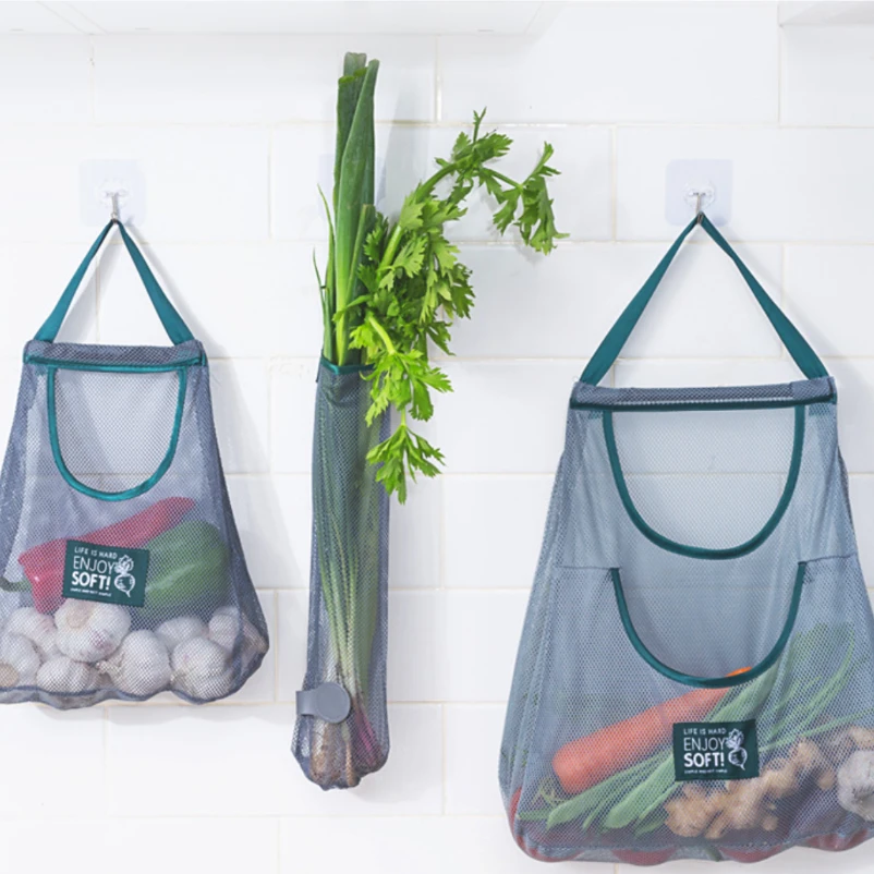 Fruit-and-Vegetable-Storage-Bag-Kitchen-Single-and-Double-Layer-Onion ...