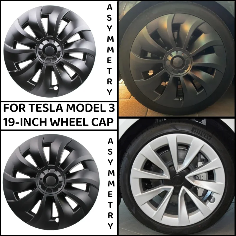 19Inch-Hub-Caps-For-Tesla-model-3-2020-2023-Performance-Wheel-Hubcap ...