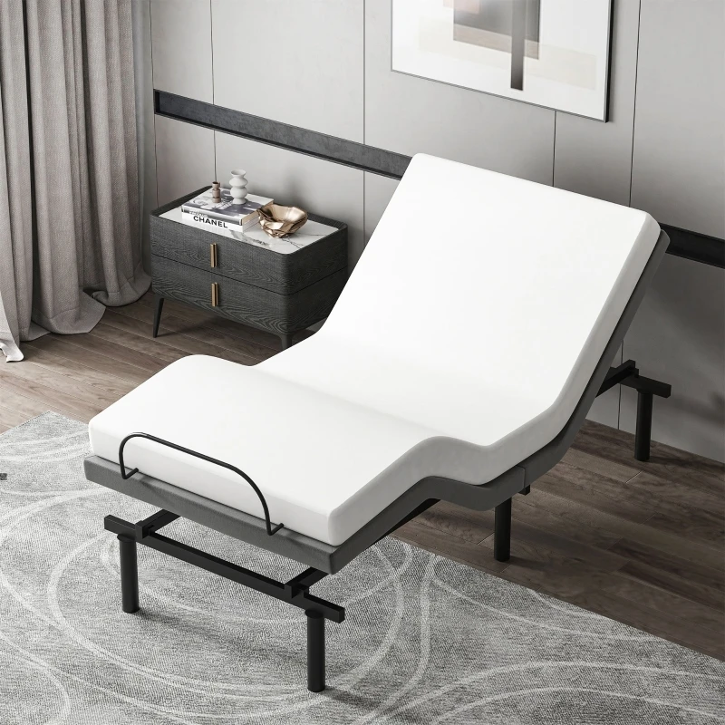 Twin-Adjustable-Bed-Frame-Ergonomic-Zero-Gravity-Power-Bed-Base-with ...