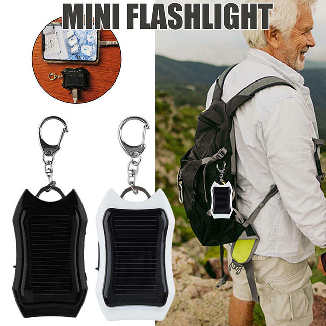 Solar Charger Keychain | SmartLightPanel.com