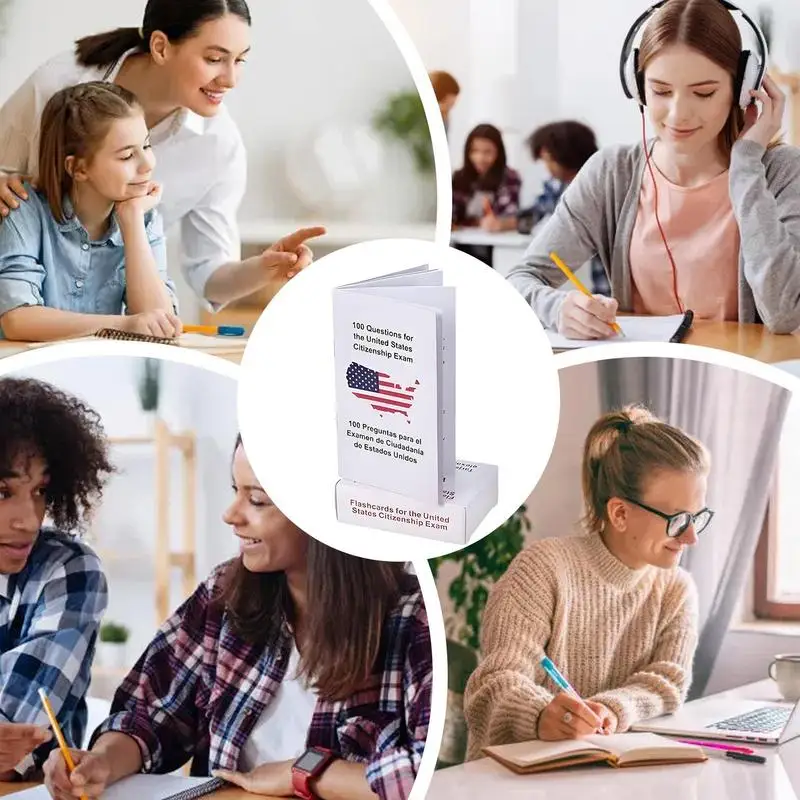 【Deal of the day】 Citizenship Flash Cards 2025 2025 Naturalization ...