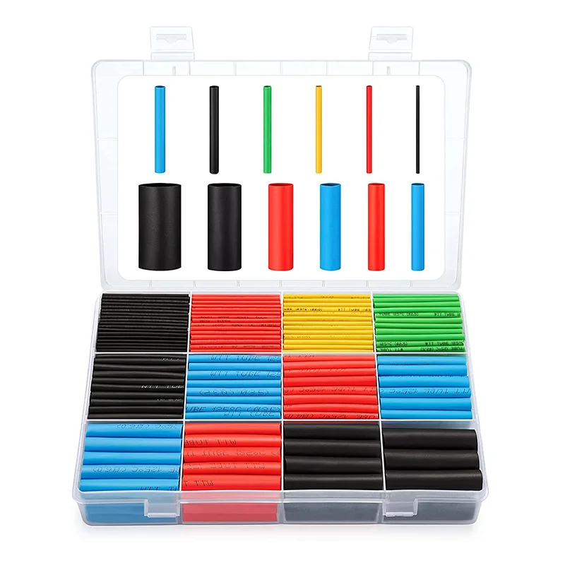 127-800pcs Heat Shrink Tube Thermoresistant Heat-shrink Tubing Wrapping ...