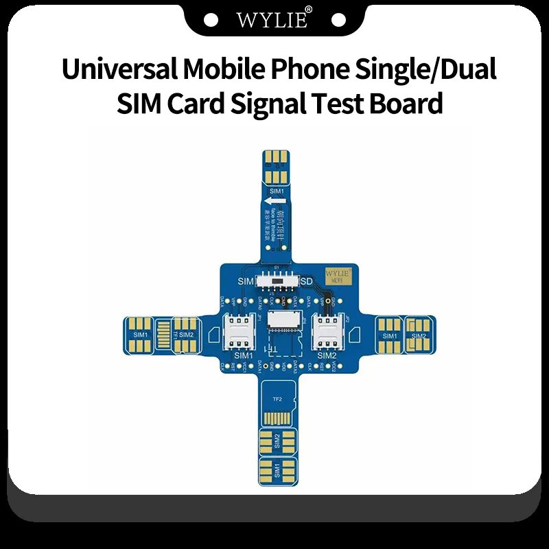 WYLIE-Universal-Mobile-Phone-Single-Dual-SIM-Card-Signal-Test-Board-For ...