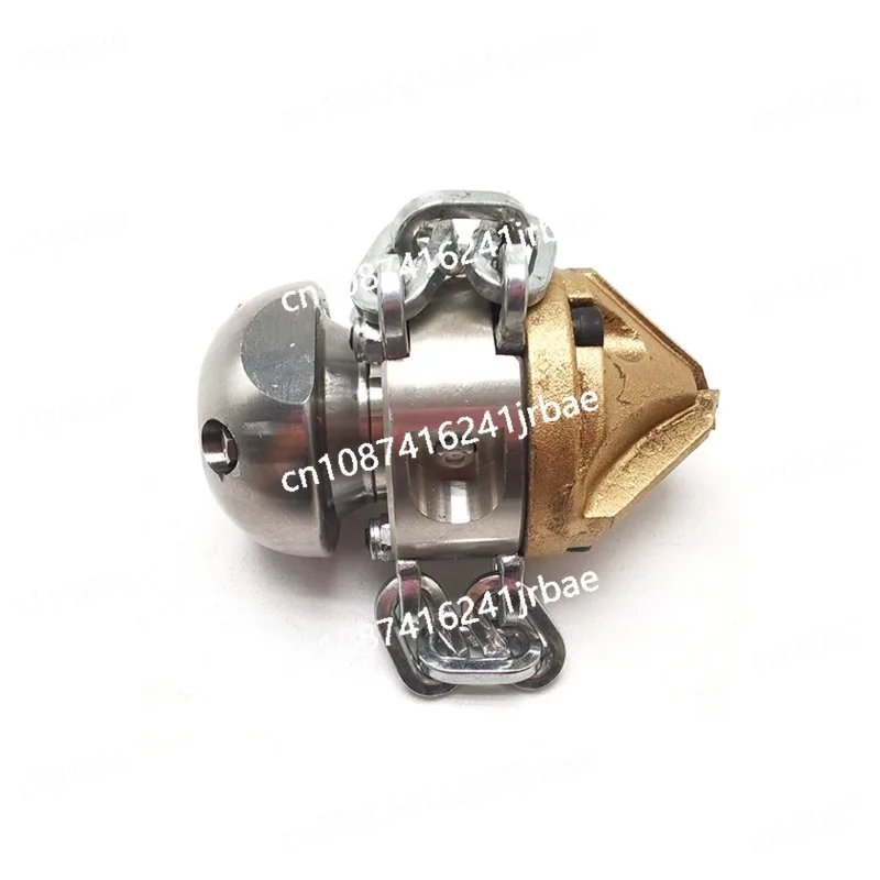 High-pressure-pipeline-dredging-cleaning-diamond-nozzle-Rope-Chain ...