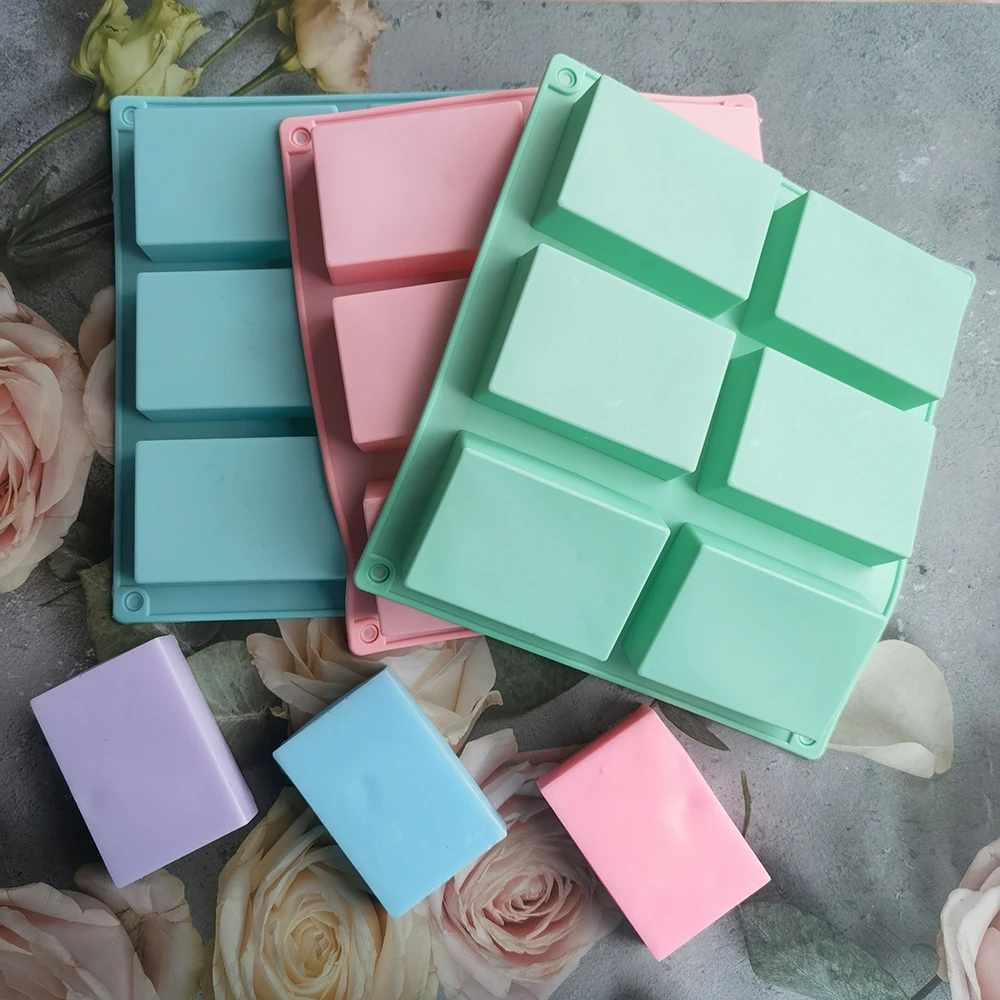 Molde-de-sab-o-de-silicone-para-artesanato-artesanal-DIY-saboneteira ...