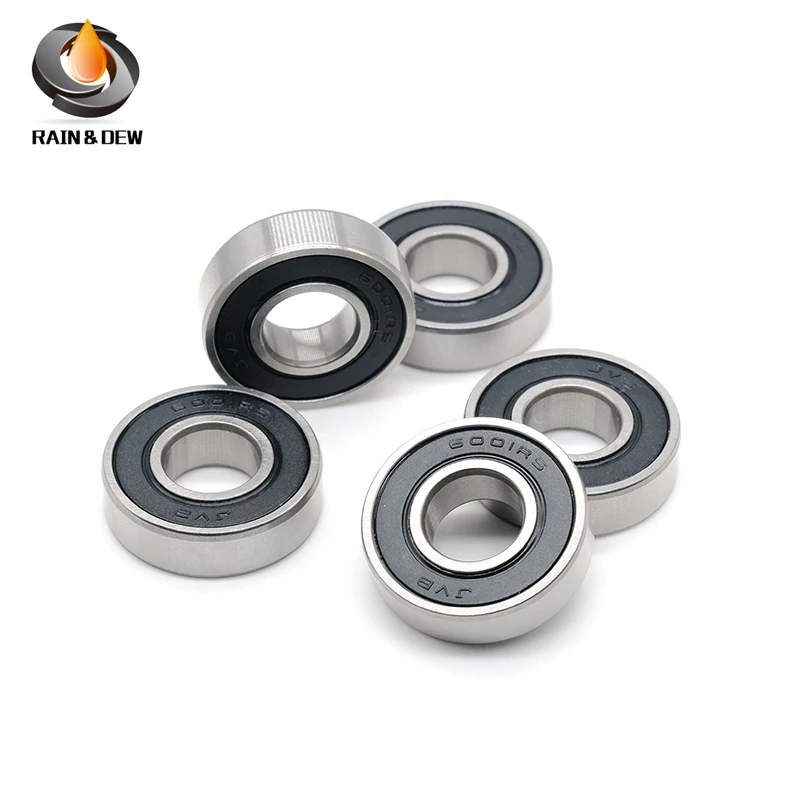 8PCS-6002RS-Bearing-15-32-9-mm-ABEC-7-Bearing-Steel-6002RS-Ball ...