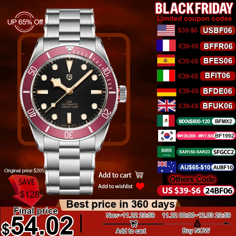 PAGANI-TASARIM-2024-Yeni-BB58-erkek-Saatleri-Retro-Otomatik-zle ...