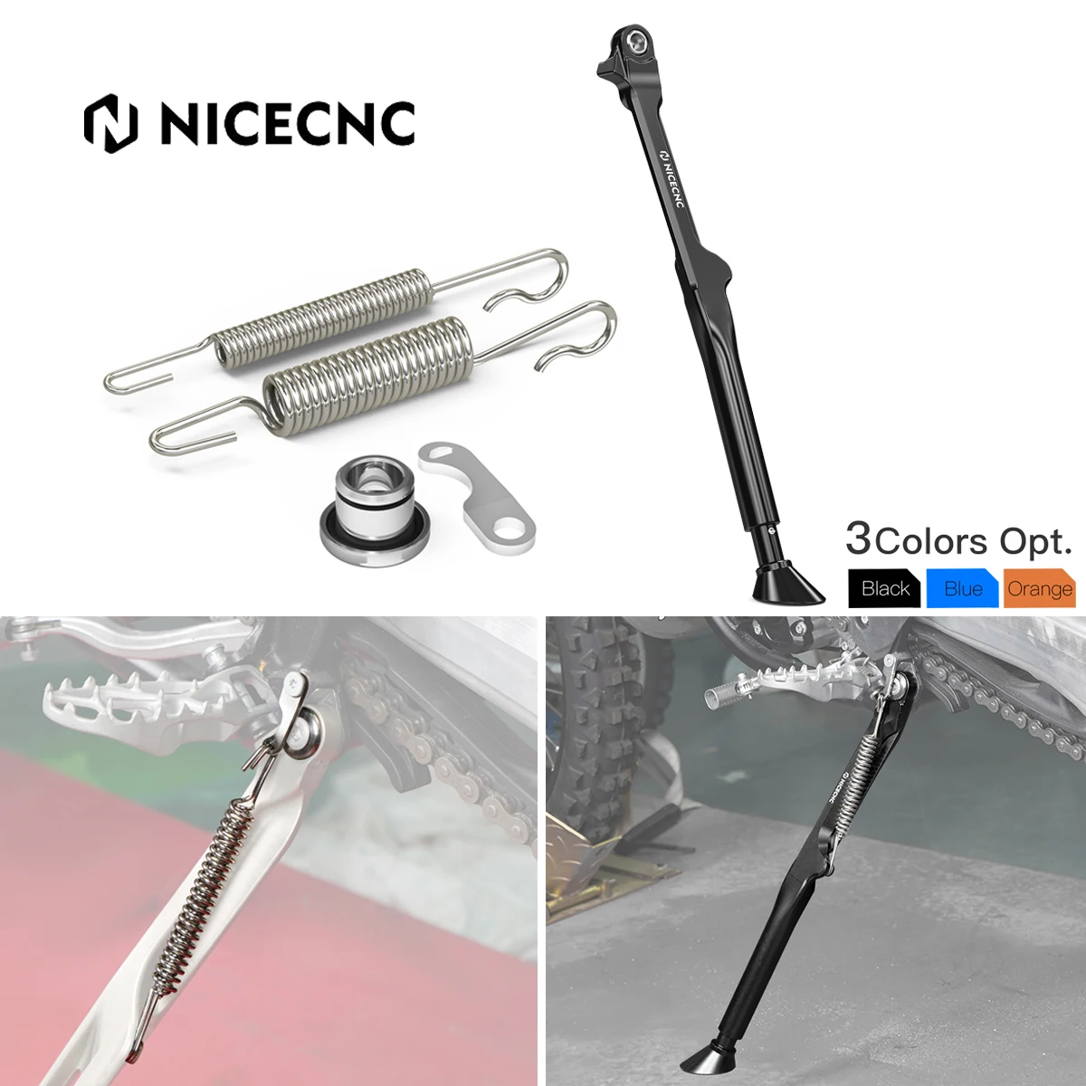 For KTM 2024 EXC 300 EXC 250 XCW Adjustable Kickstand Side Stand ...
