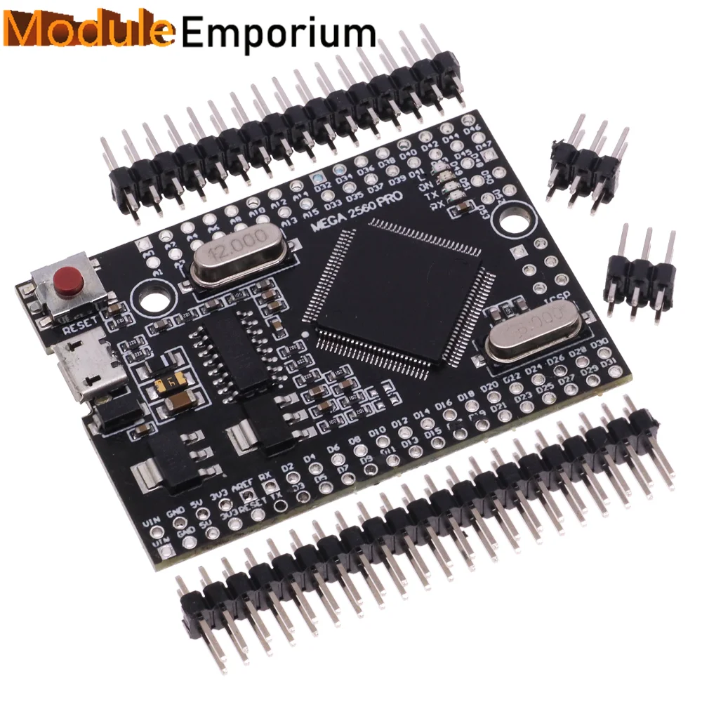 Thinary Electronic MEGA 2560 PRO Embed CH340G/ATMEGA2560-16AU Chip with ...