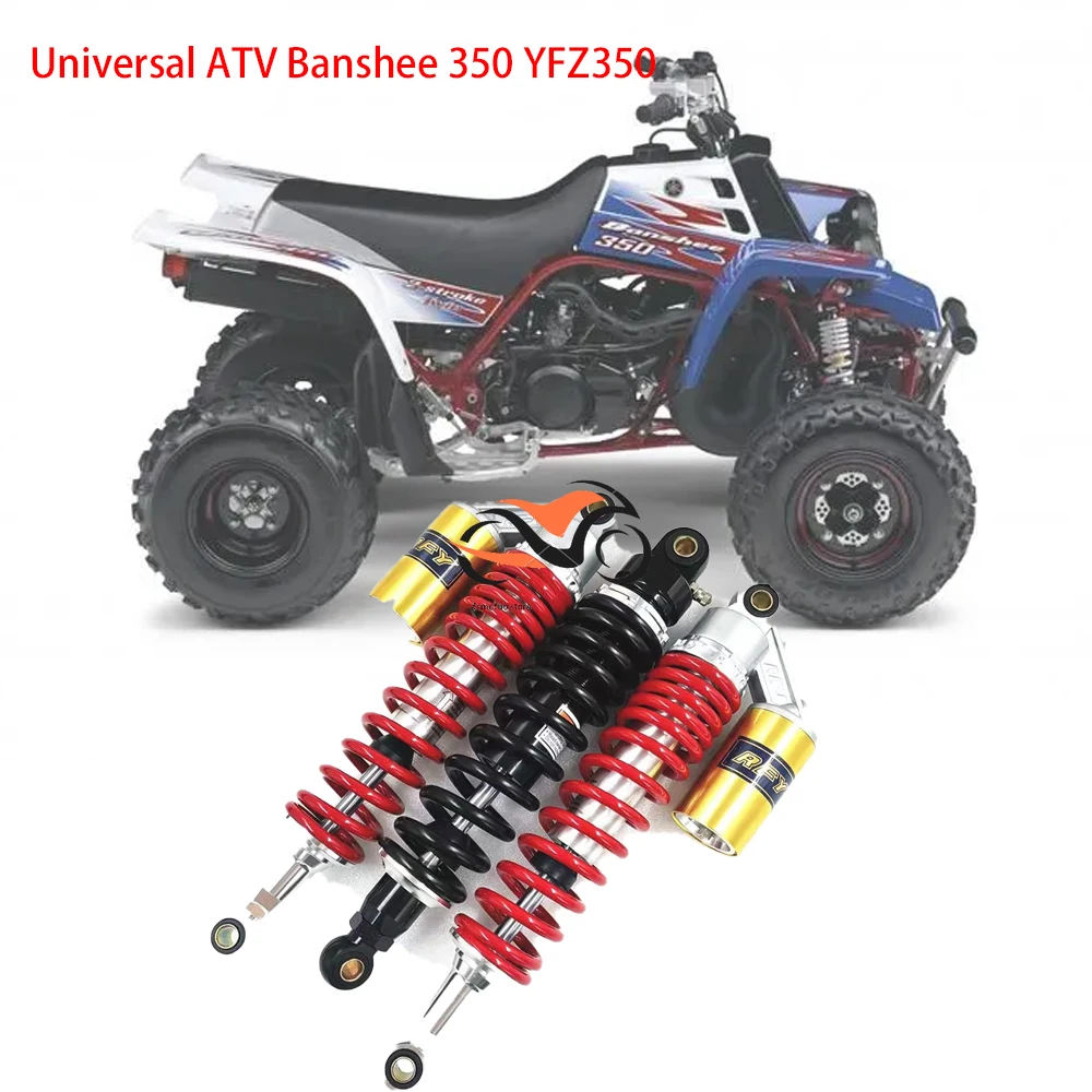 3PCS-For-Yamaha-Banshee-350-YFZ350-Universal-ATV-Front-and-Rear-Shock ...