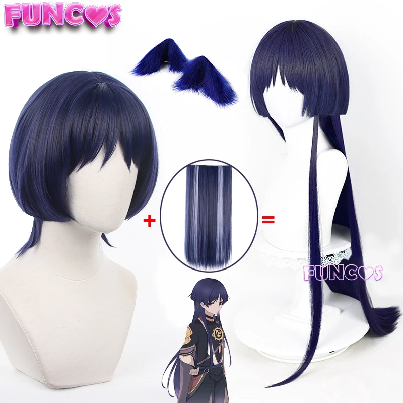 Scaramouche-Wanderer-Cosplay-Wig-Genshin-Impact-Short-Hair-Long ...