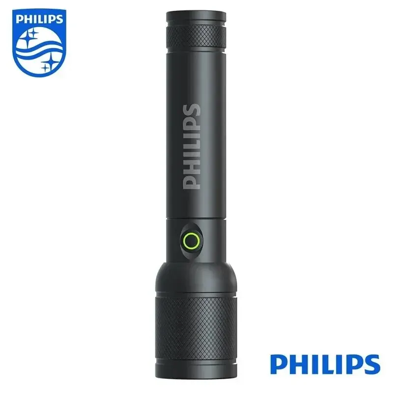 Philips 6168 Optical Zoom Flashlight Type-C Portable Flashlight With 4 ...