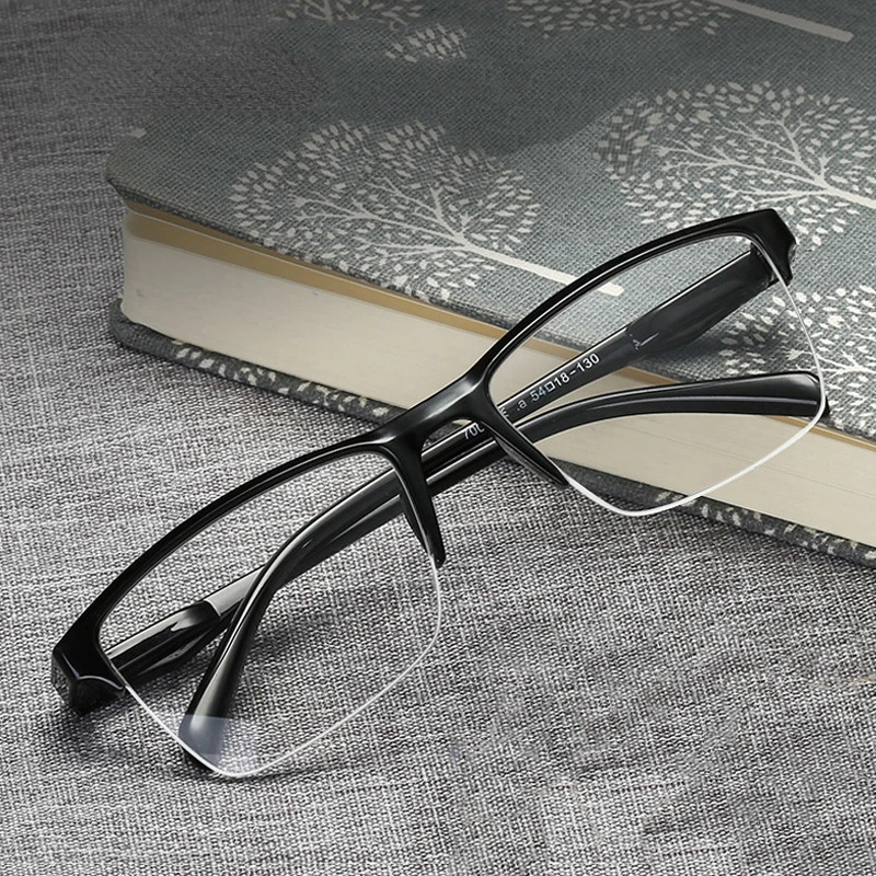 Ultralight-Square-Half-Frame-Reading-Glasses-Presbyopic-Glasses-Men ...