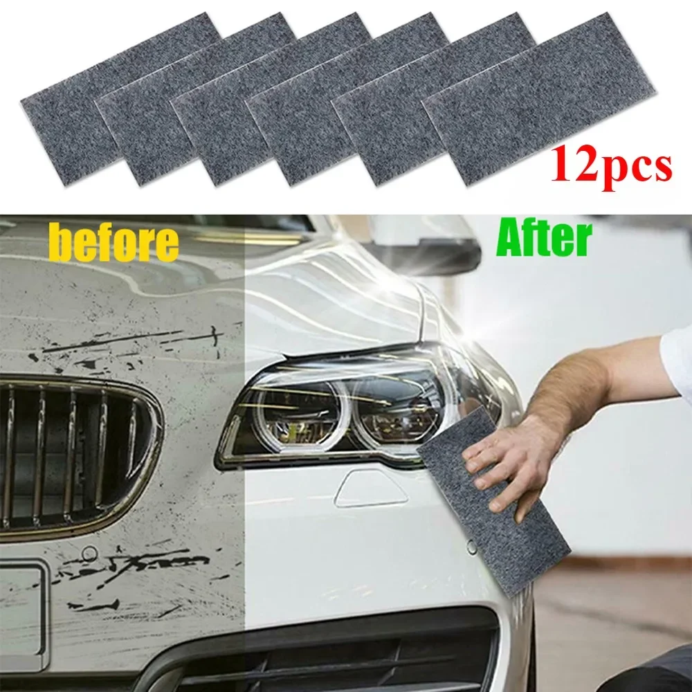 12pcs-Car-Scratch-Remover-Cloth-for-Repairing-Car-Scratches-Swirls-Nano ...