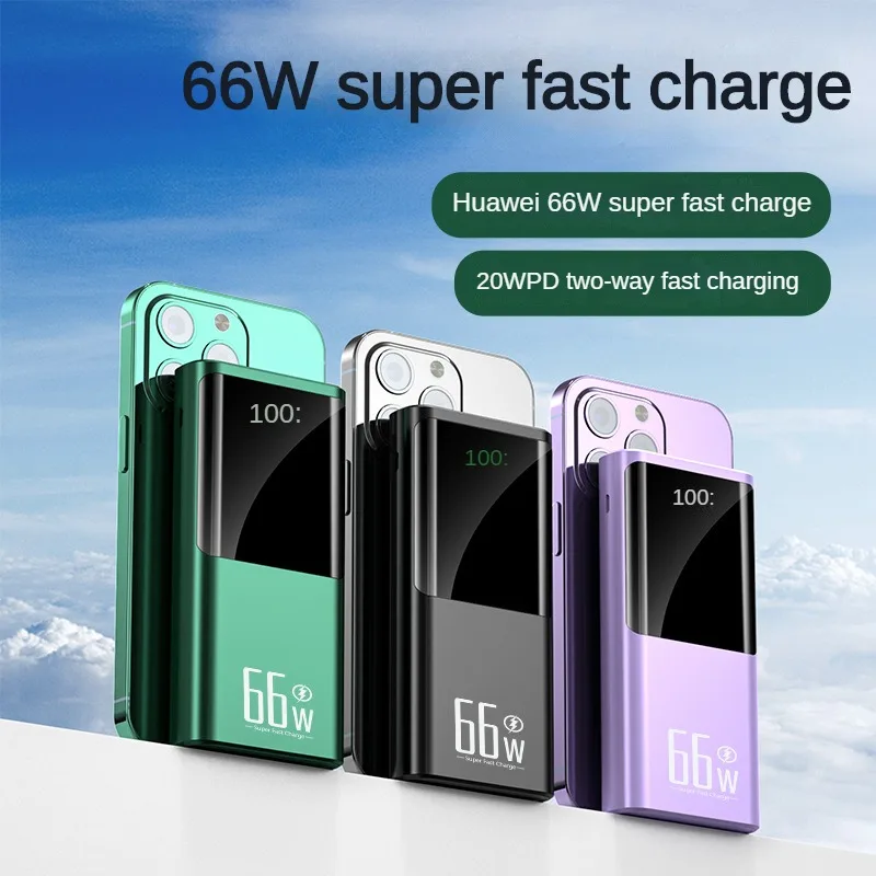 PD20W Power Bank for Phone High Capacity External Portable Battery ...