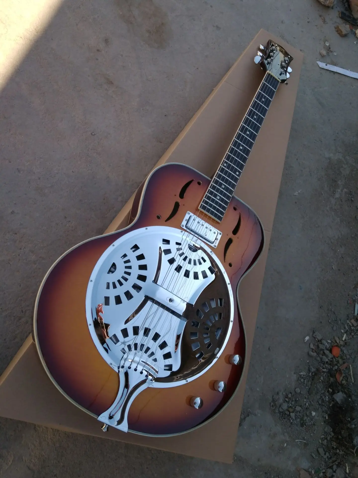 free shipping 6 string guitar low price Dobro Resonator Steel Electric ...