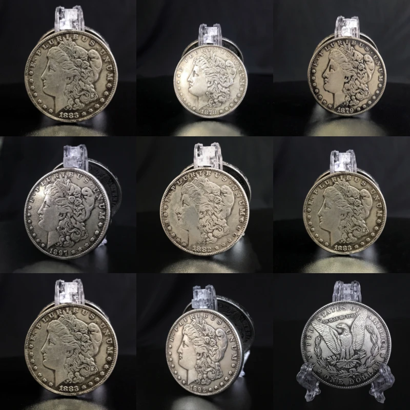 1PC-USA-Morgan-Dollar-Coins-American-Coin-1878-1904-Morgan-Challenge ...