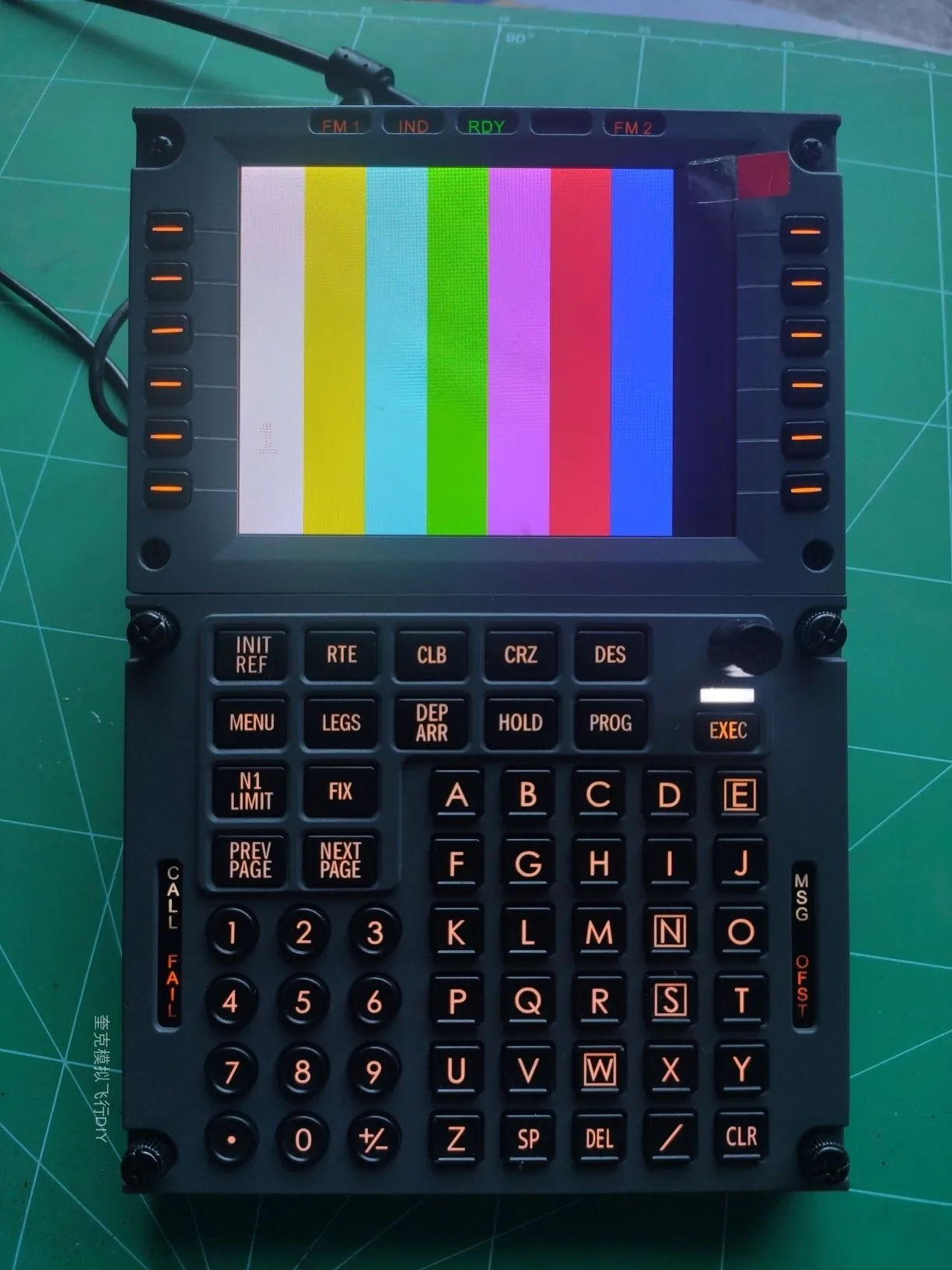 QCDU V2 Boeing B737 Airbus A320 CDU FMC MCDU