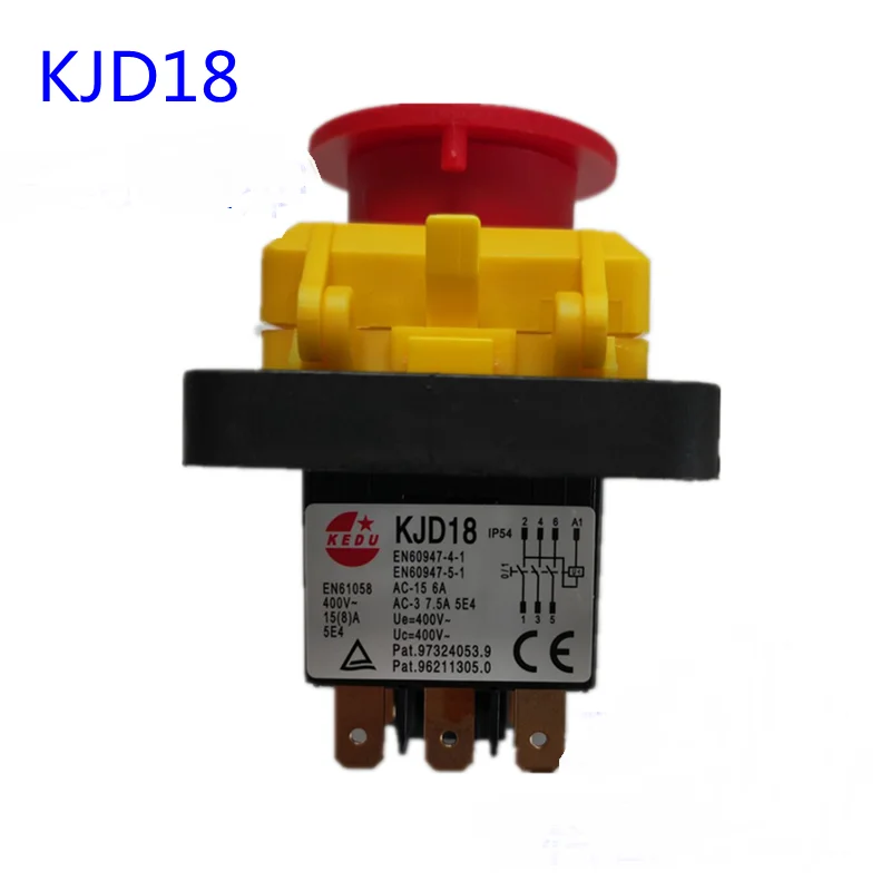 1pcs-New-original-KEDU-electromagnetic-switch-KJD18-Marine-grinding ...