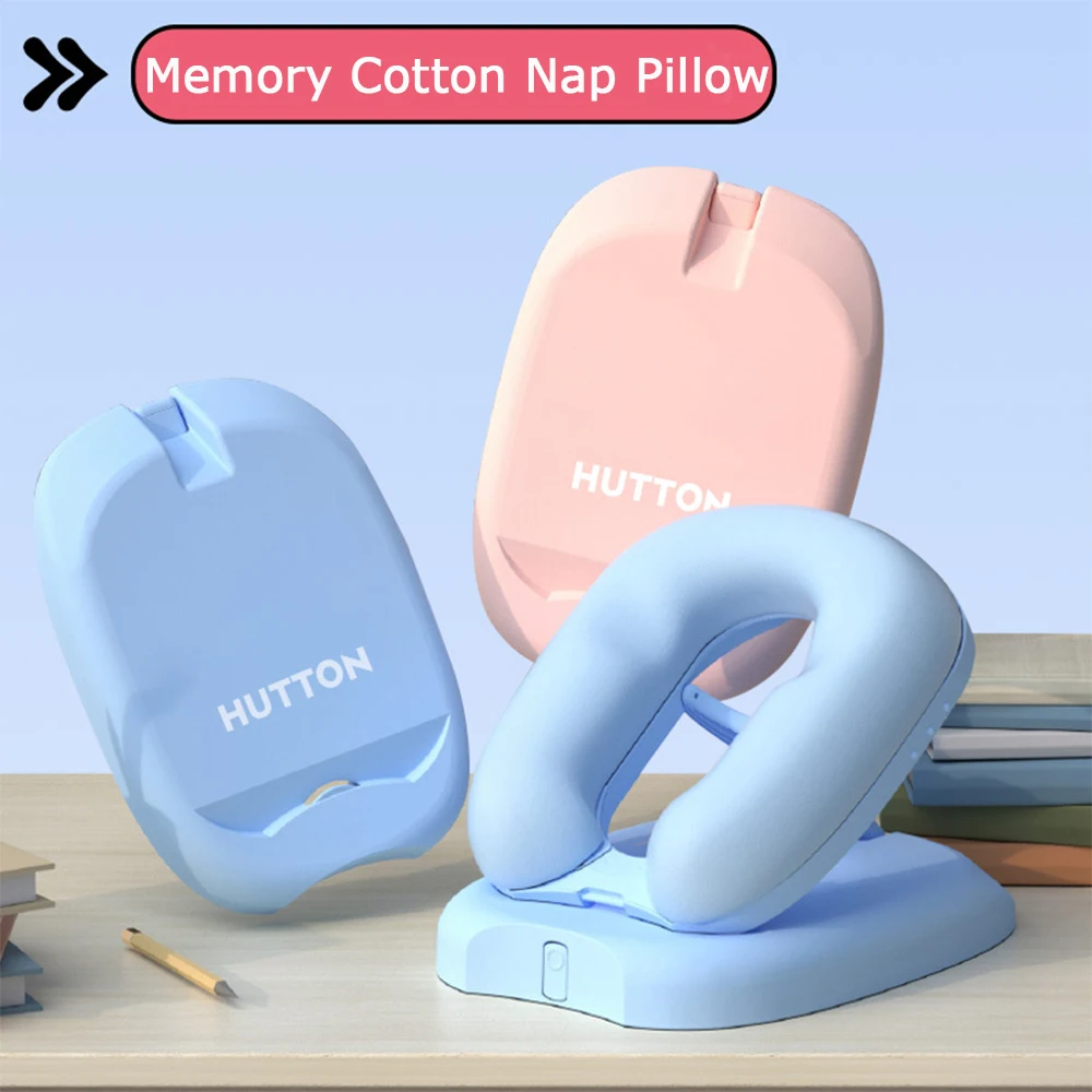 Memory-Foam-Soft-Nap-Sleep-Pillow-Memory-Cotton-Nap-Pillows-For-School ...