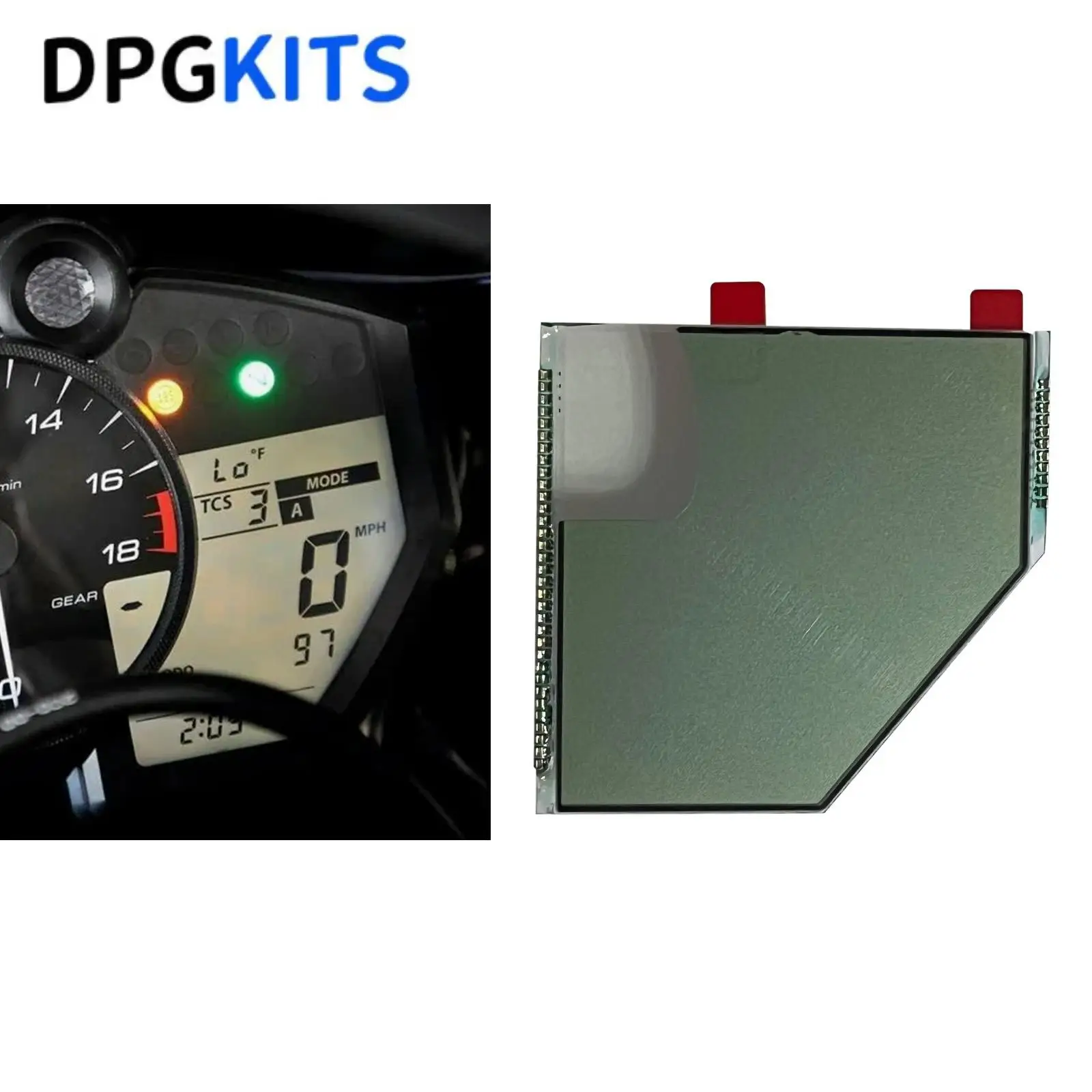 Motorcycle Meter Display for Yamaha YZF R6 2018-2022 Speedometer ...