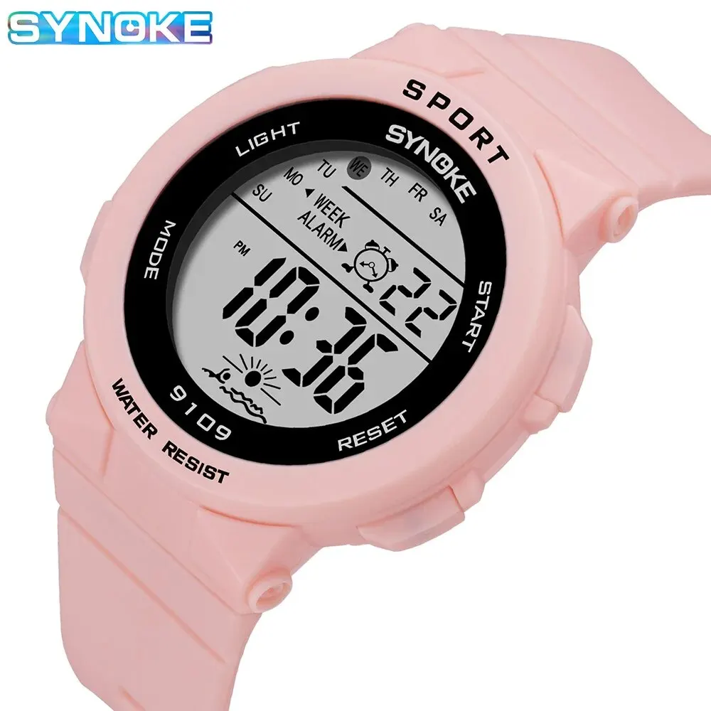 SYNOKE-Student-Sport-Watches-For-Kids-Colorful-Electronic-Watches-50M ...