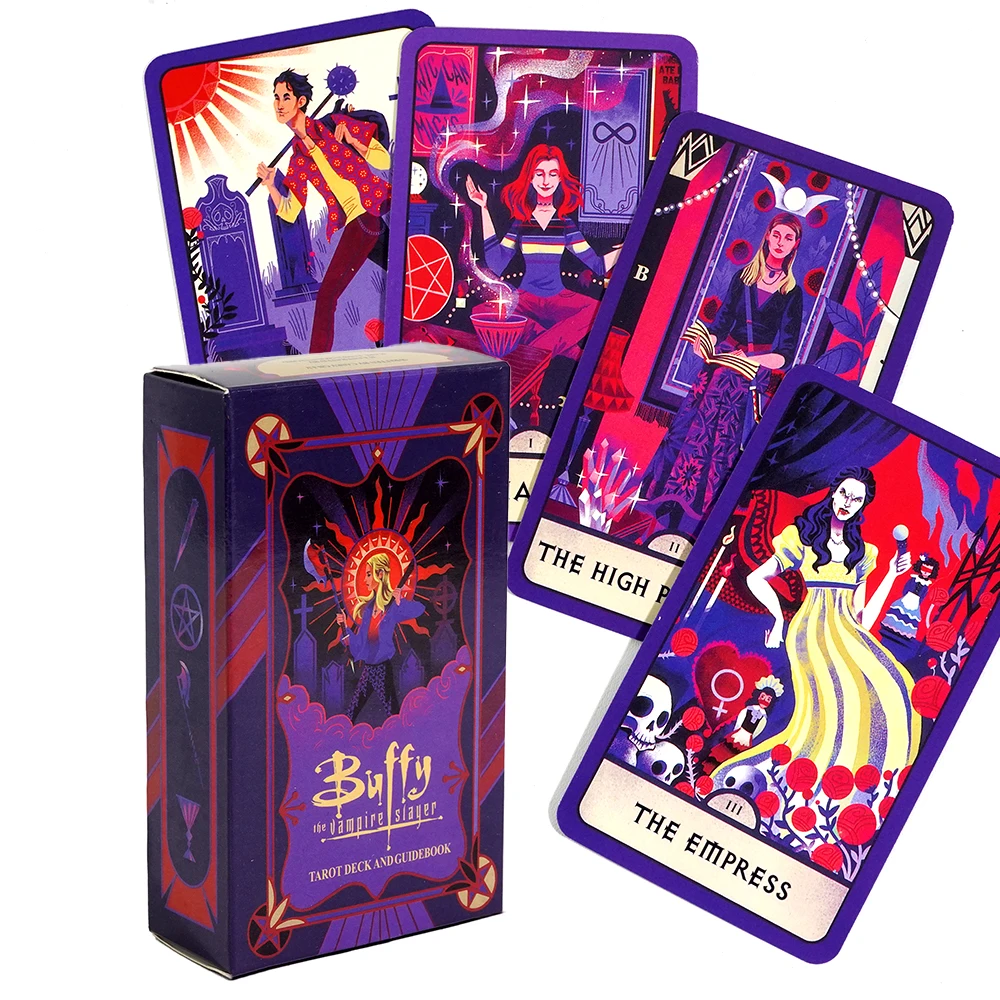 Buffy-the-Vampire-Slayer-Tarot-78-cards-Deck-Follow-the-wisdom-of-Buffy ...