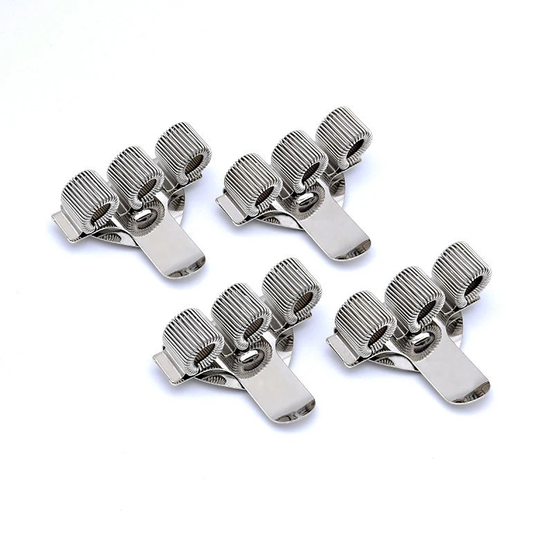 Single-Double-Triple-Hole-Pen-Holder-with-Pocket-Clip-Metal-Spring-Pen ...