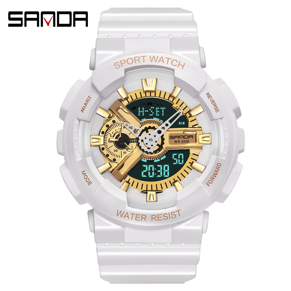 Sanda-reloj-de-cuarzo-electr-nico-Digital-Led-para-hombre-cron-grafo ...