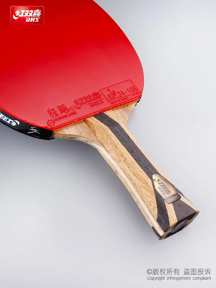 Ping Pong Professional Carbon Fiber Table Tennis Blade Flared Handle ...