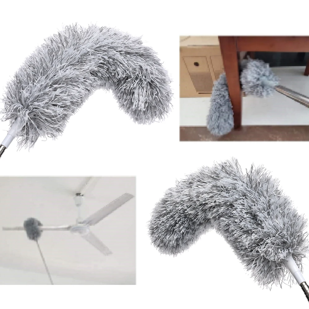 Brosse à main,Dépoussiéreur à pliage télescopique réglable,brosse à ...